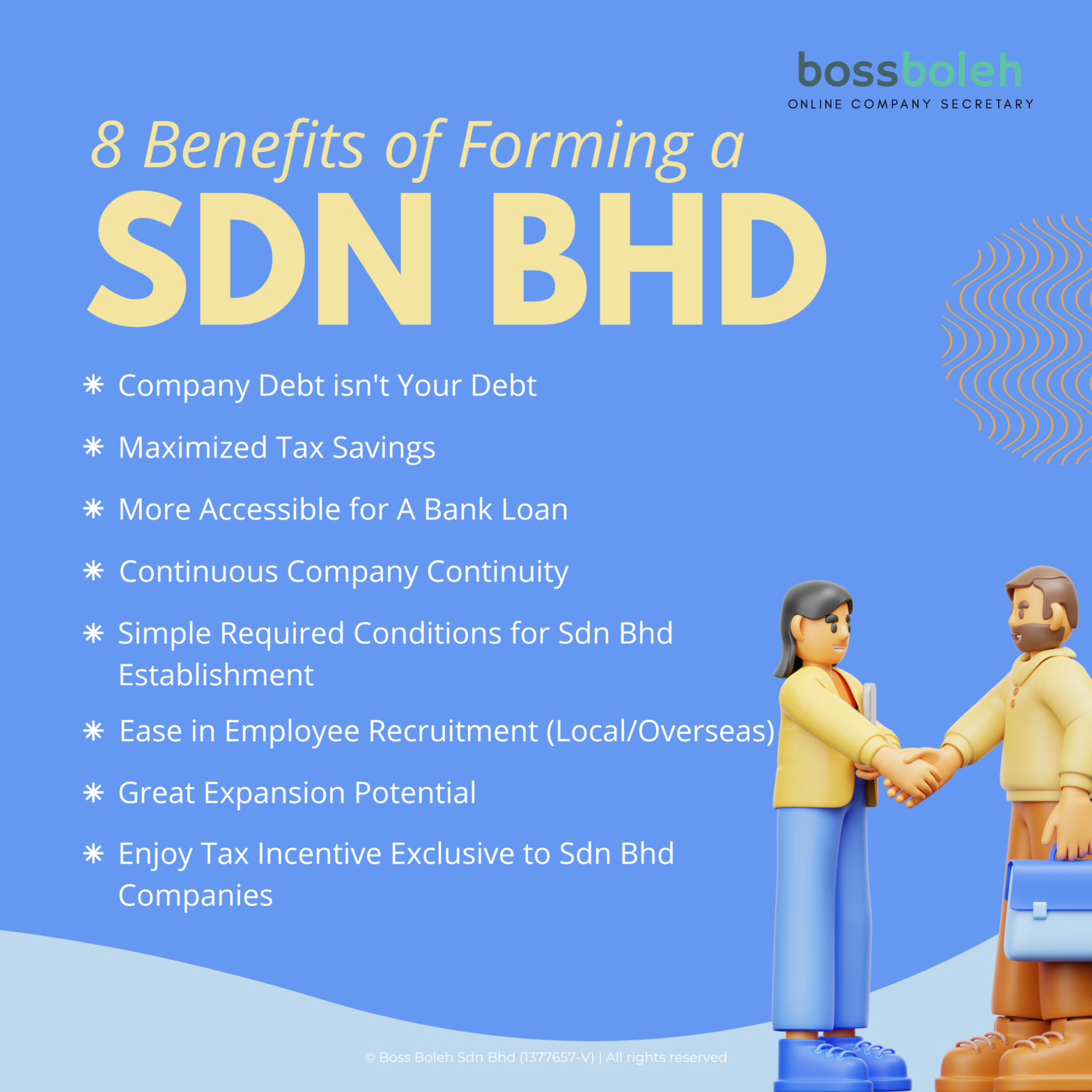 Boss Boleh | 8 Benefits of Forming a Sdn Bhd in Malaysia