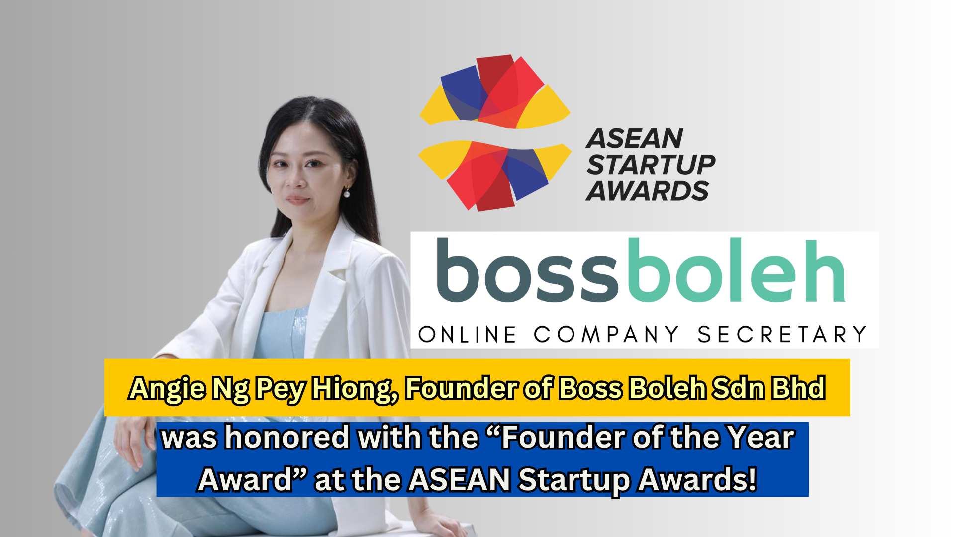Boss Boleh | Angie Ng Pey Hiong, Founder of Boss Boleh Sdn Bhd ...