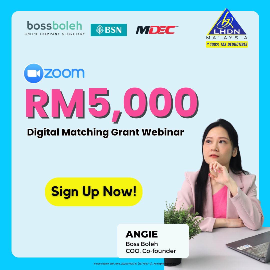 Boss Boleh | MSME Digital Matching Grant MADANI – Claim Up to RM5,000!